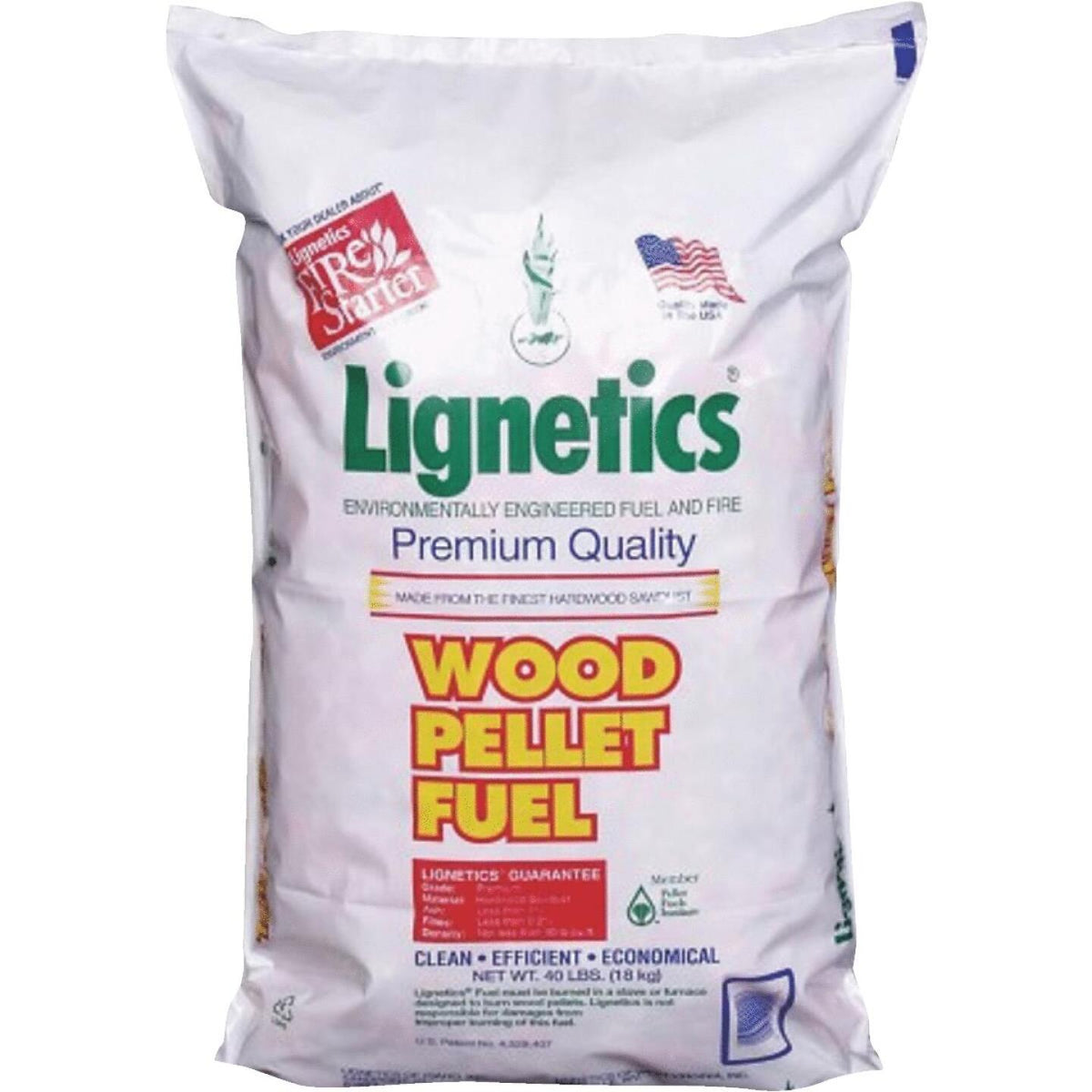 Lignetics 40 Lb. Wood Pellet Fuel - Bradford, NH - Lumber Barn