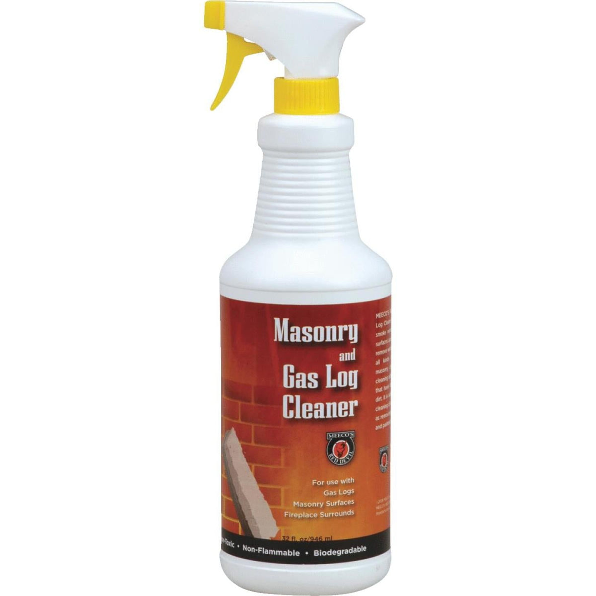 Meeco's Red Devil 32 Oz. Trigger Spray Gas Log & Masonry Cleaner ...